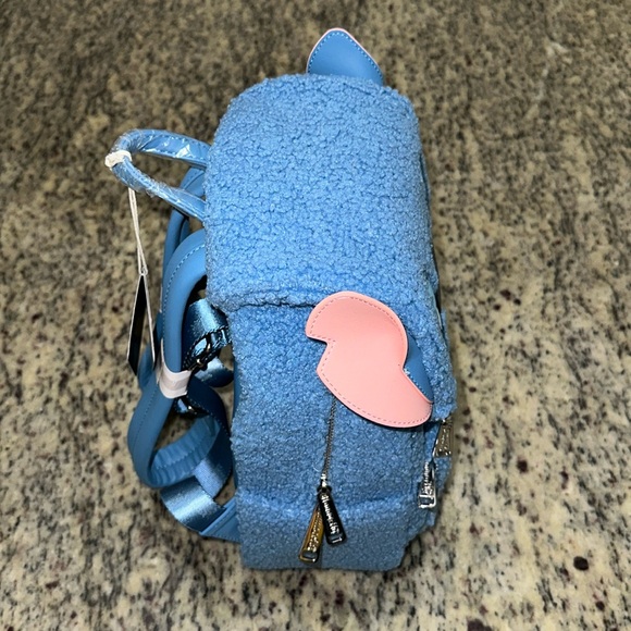 Loungefly | Bags | Loungefly Disney Stitch Sherpa Mini Backpack | Poshmark